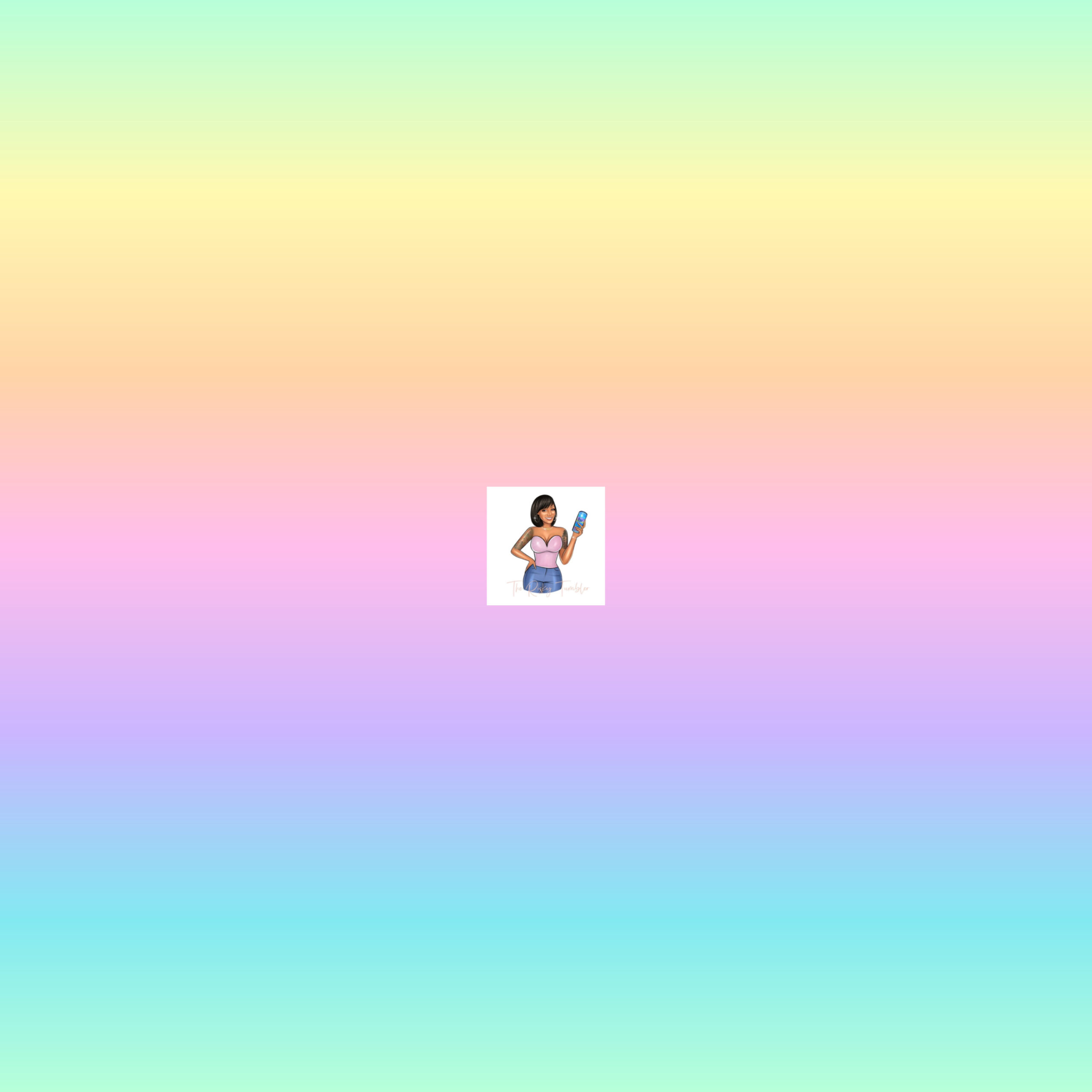 Rainbow Ombre | The Risky Tumbler