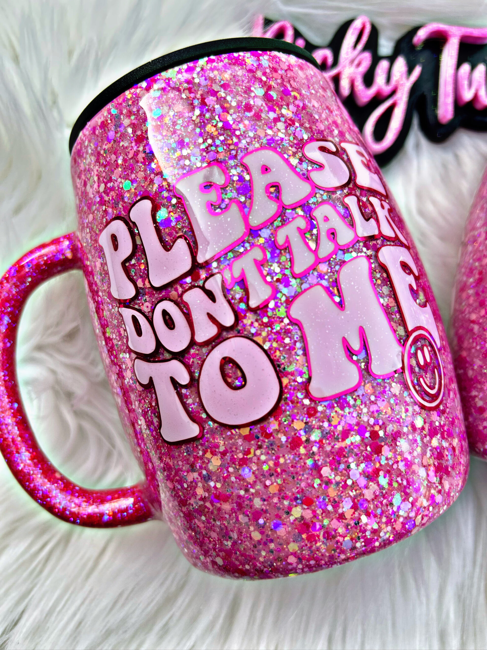 Don’t Talk mug | The Risky Tumbler