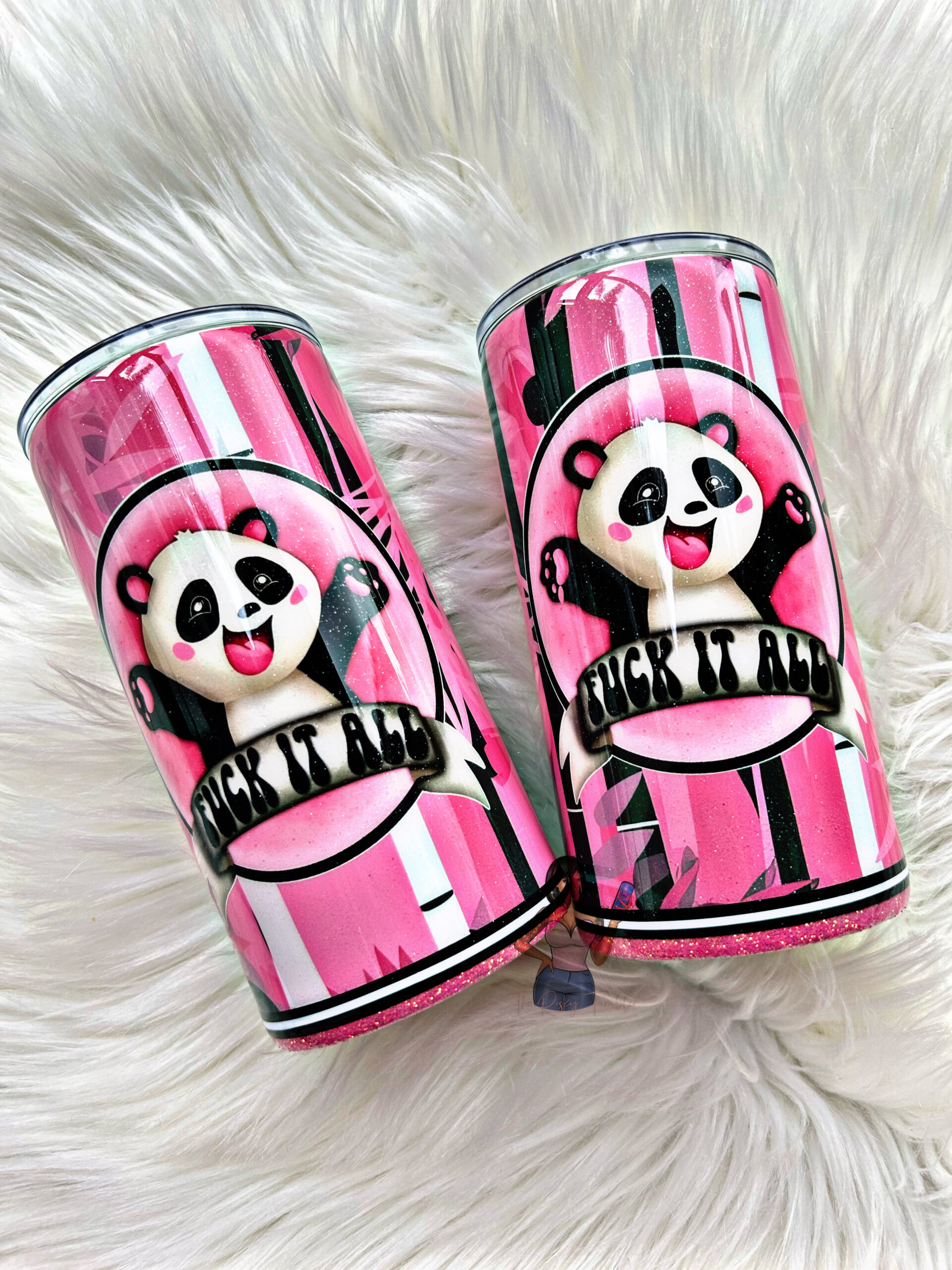 Happy Panda 18oz | The Risky Tumbler