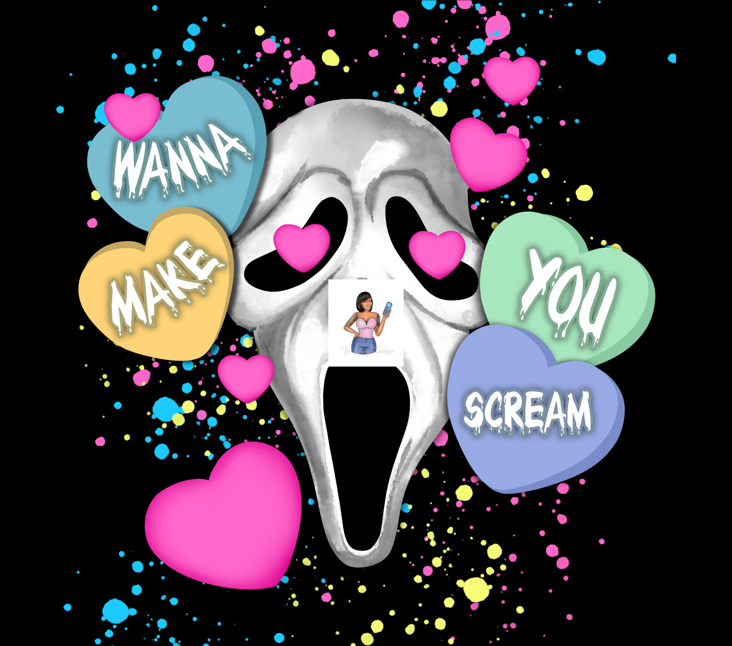 Wanna Scream Wrap | The Risky Tumbler