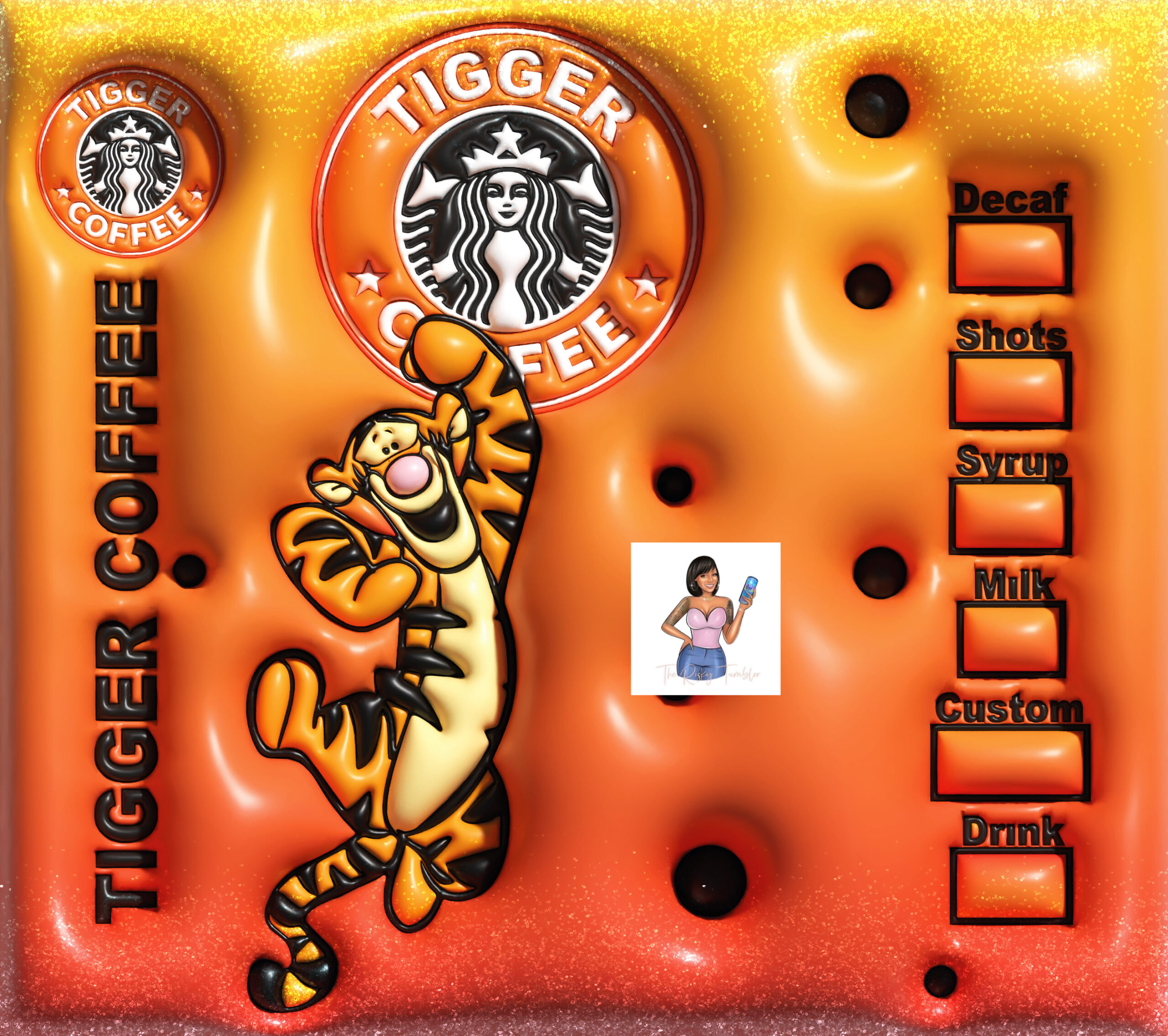 Roaring Coffee Wrap | The Risky Tumbler