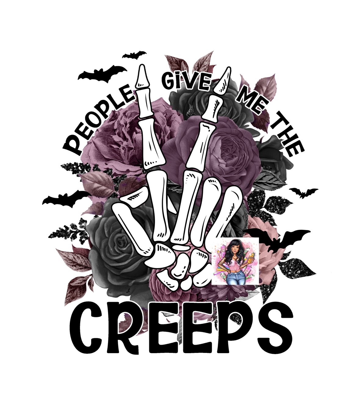 People Give Me The Creeps Transparent | The Risky Tumbler