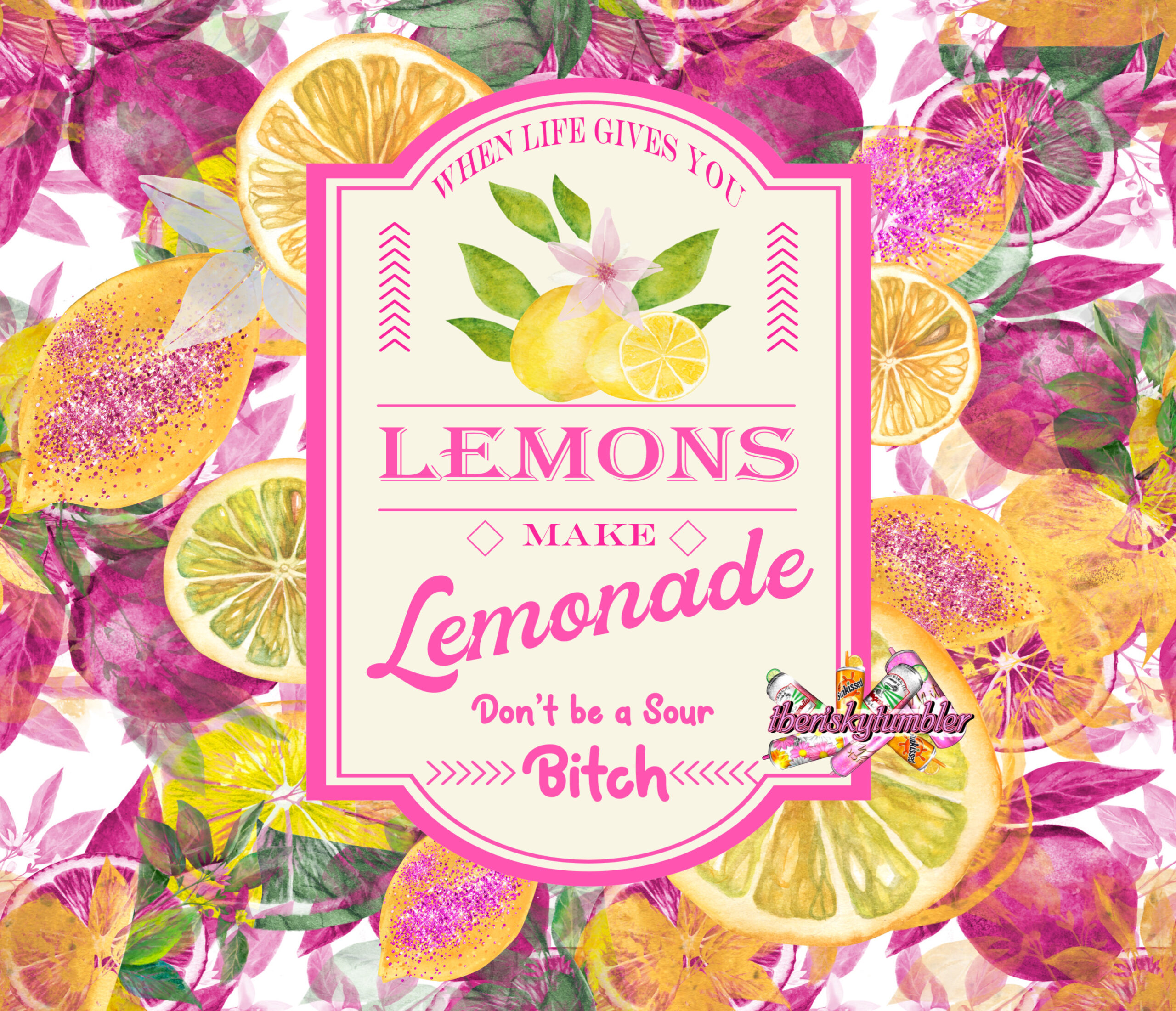 Lemonade Sour B Wrap | The Risky Tumbler