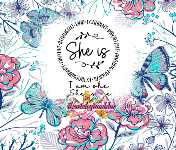 She Is Wrap | The Risky Tumbler