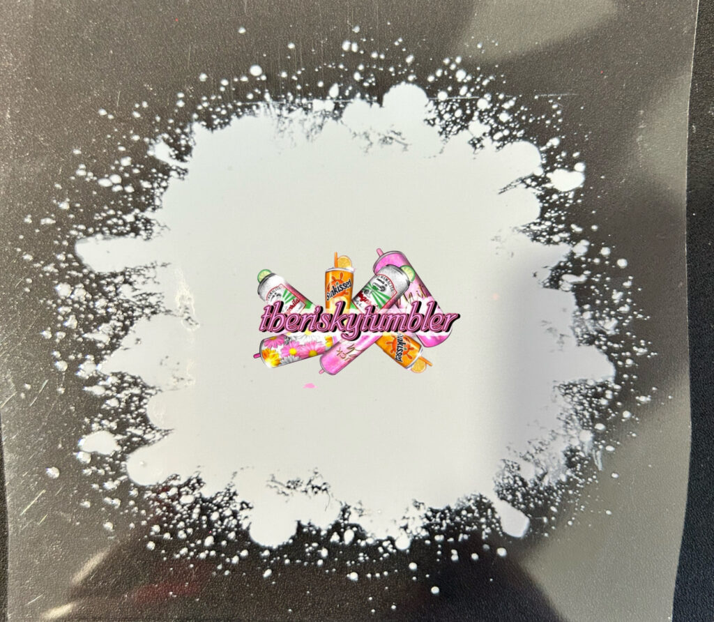 UV DTF Bleach Spot 2″ | The Risky Tumbler