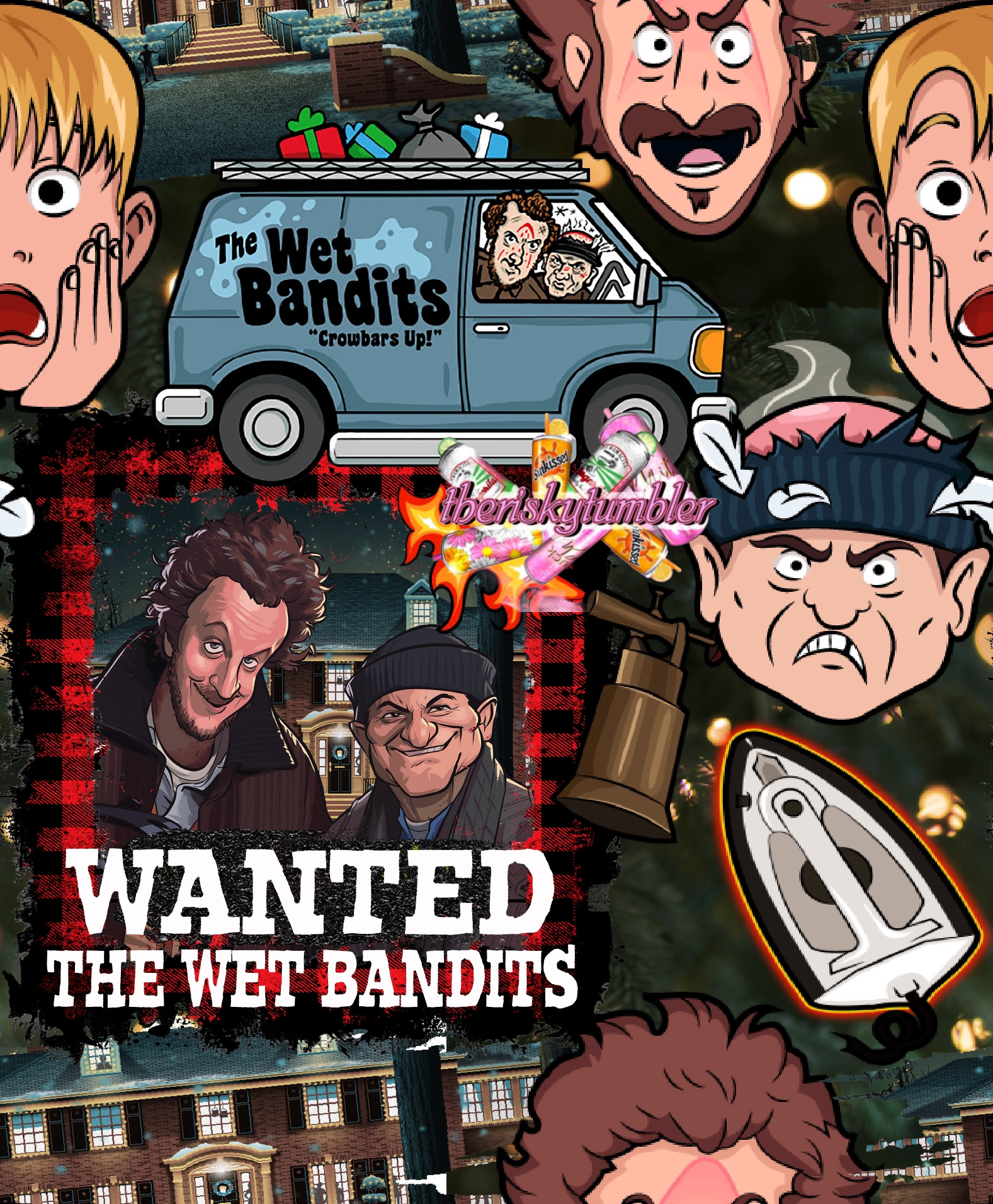 Wet Bandits | The Risky Tumbler