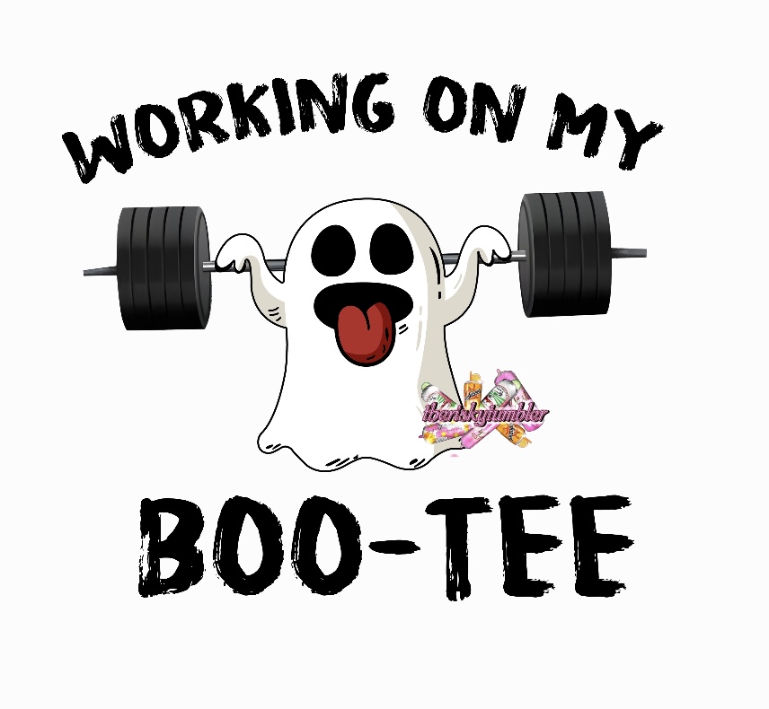 UV DTF Boo-Tee | The Risky Tumbler