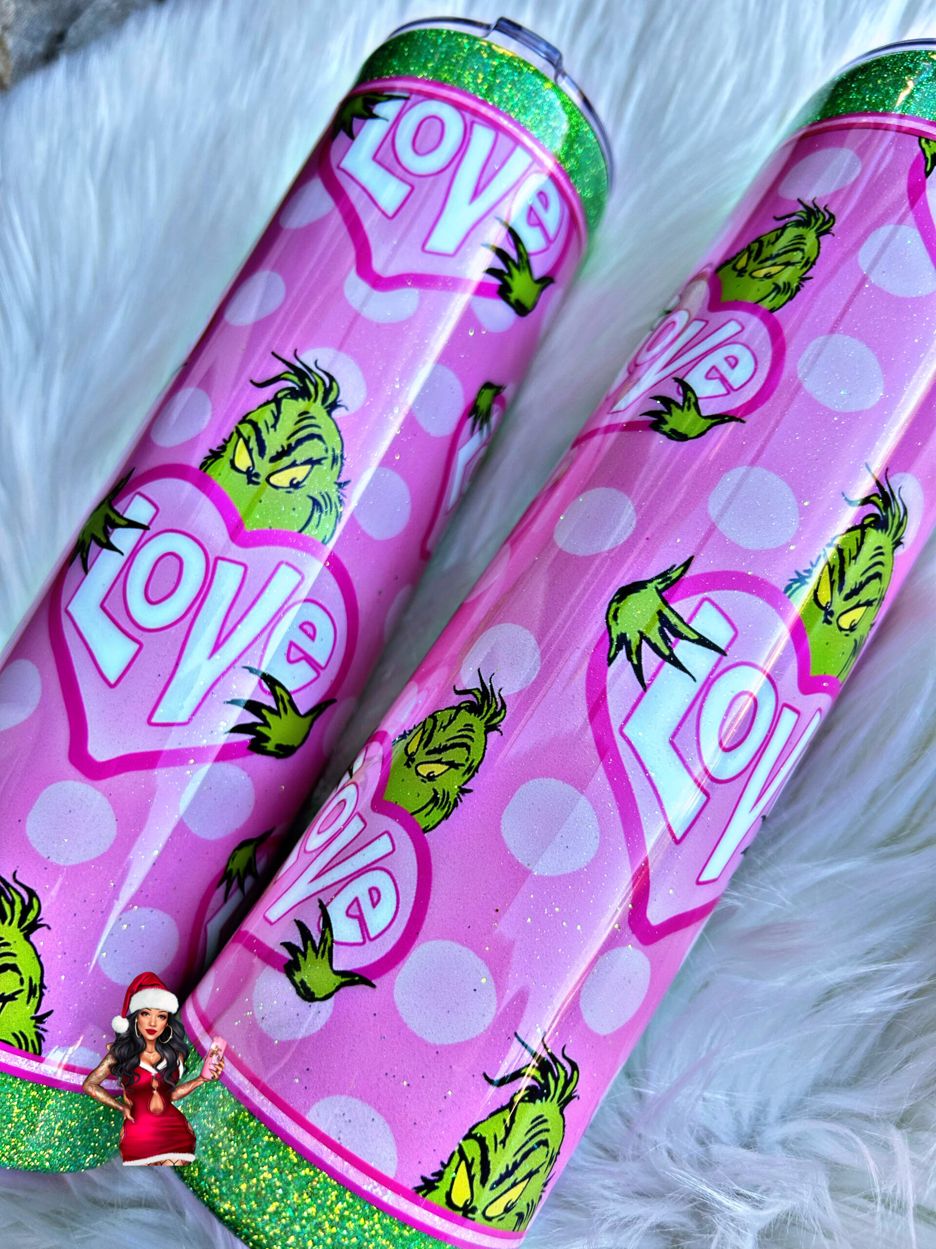 Grinch Love 32oz | The Risky Tumbler