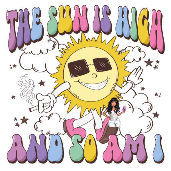 UV DTF The Sun is High | The Risky Tumbler