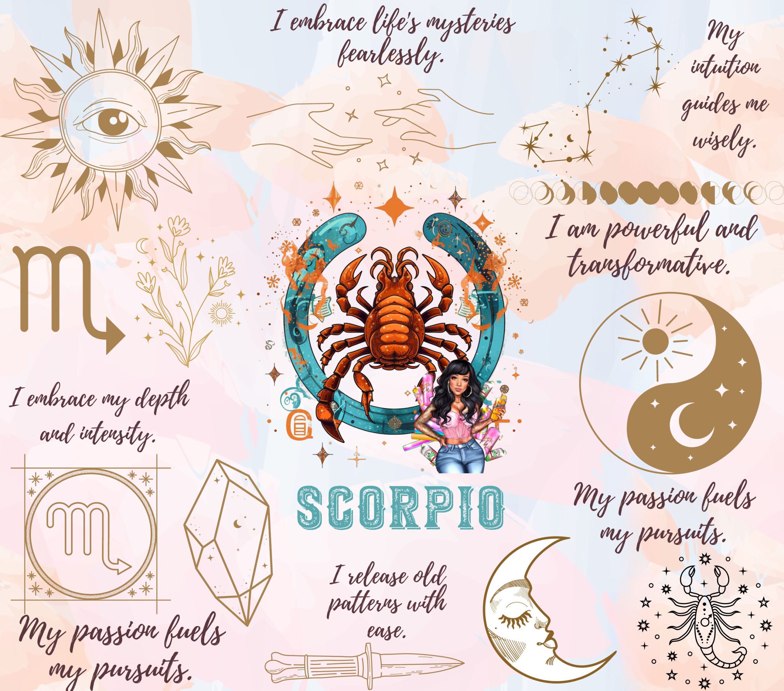 Scorpio Wrap | The Risky Tumbler