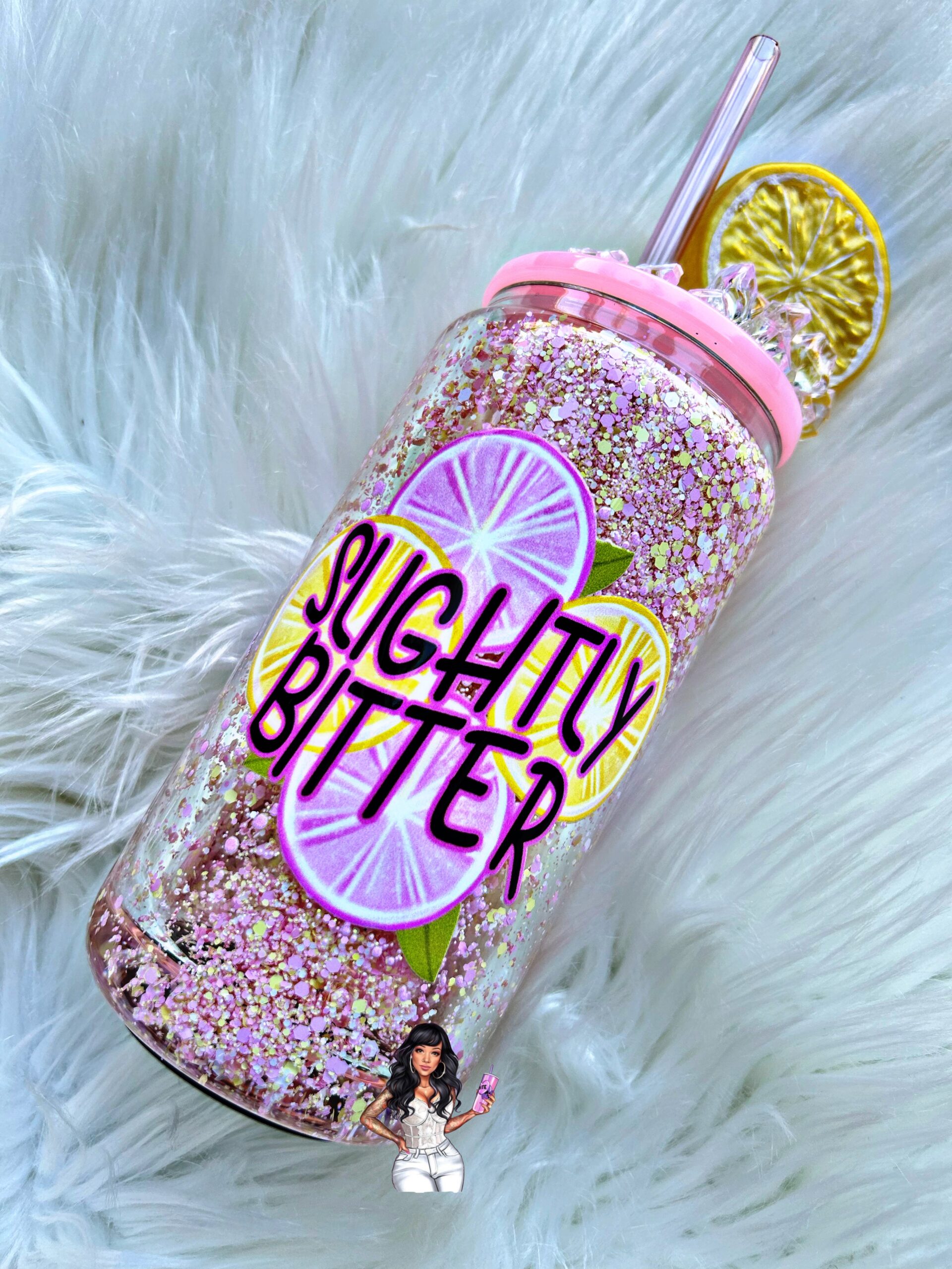 Slightly Bitter Glass Can | The Risky Tumbler