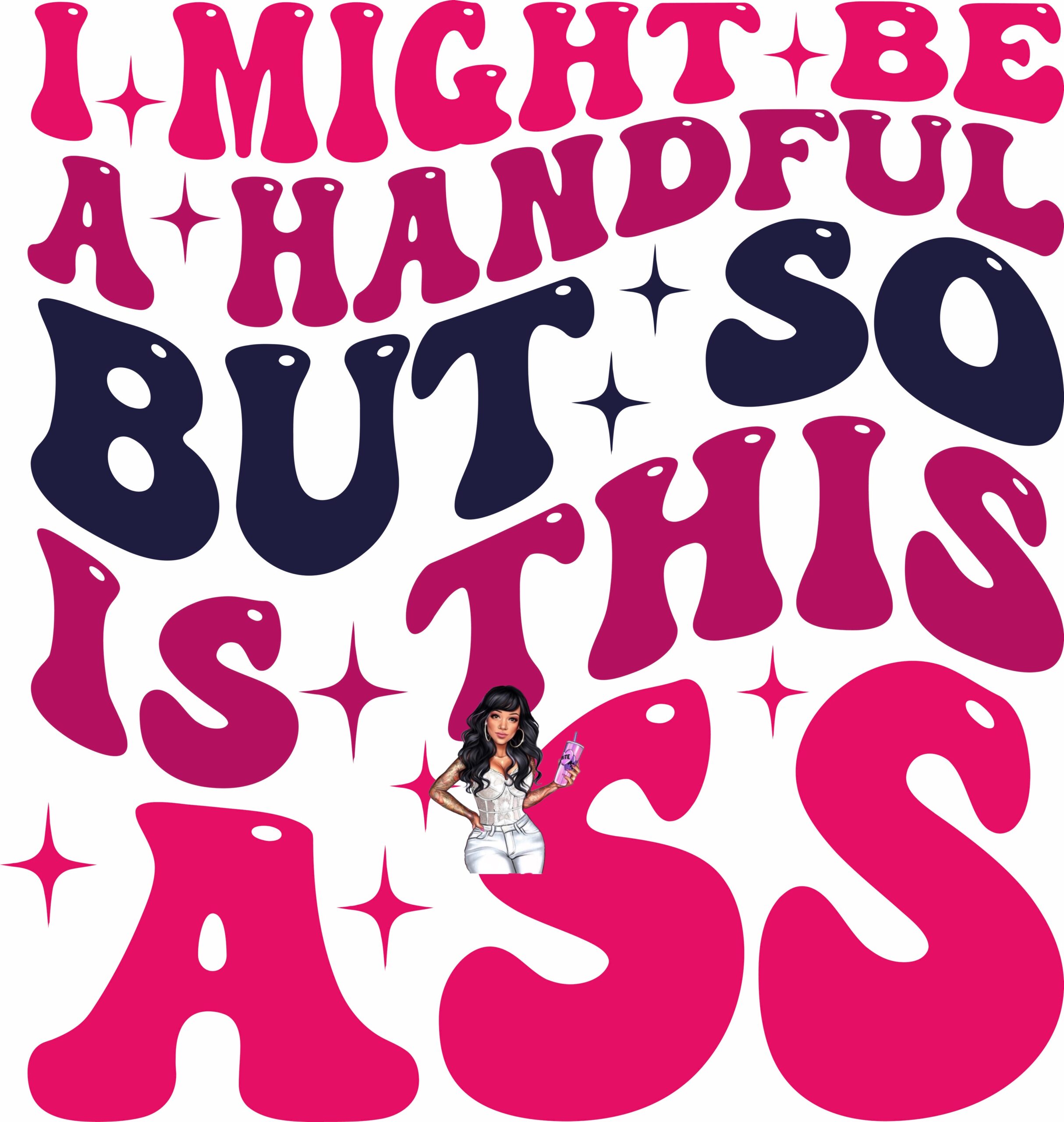 UV DTF Handful | The Risky Tumbler