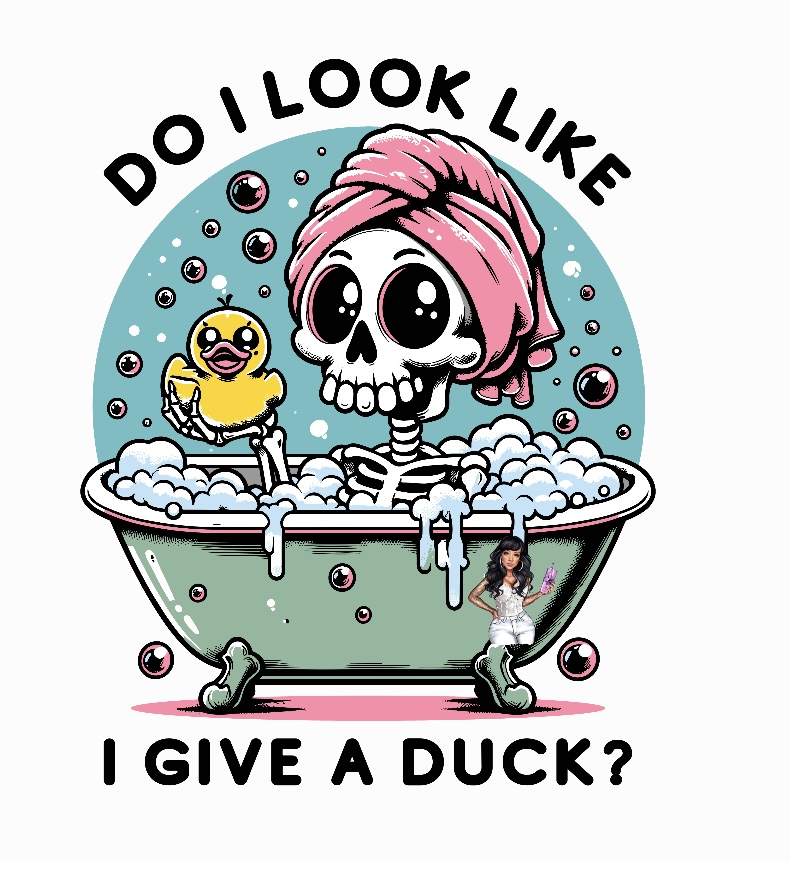 UV DTF Give a Duck | The Risky Tumbler