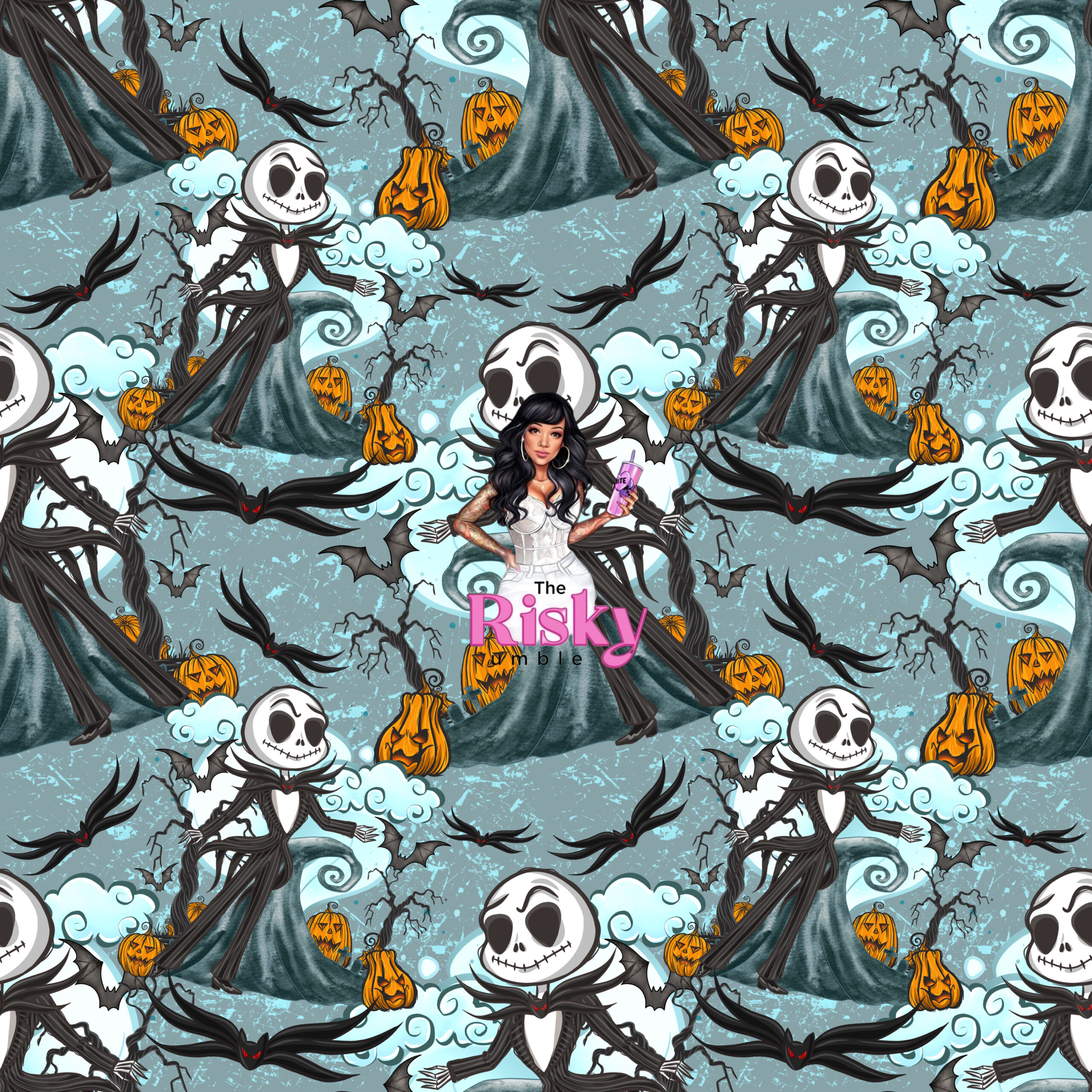 Jack Blue (has matching decal) | The Risky Tumbler