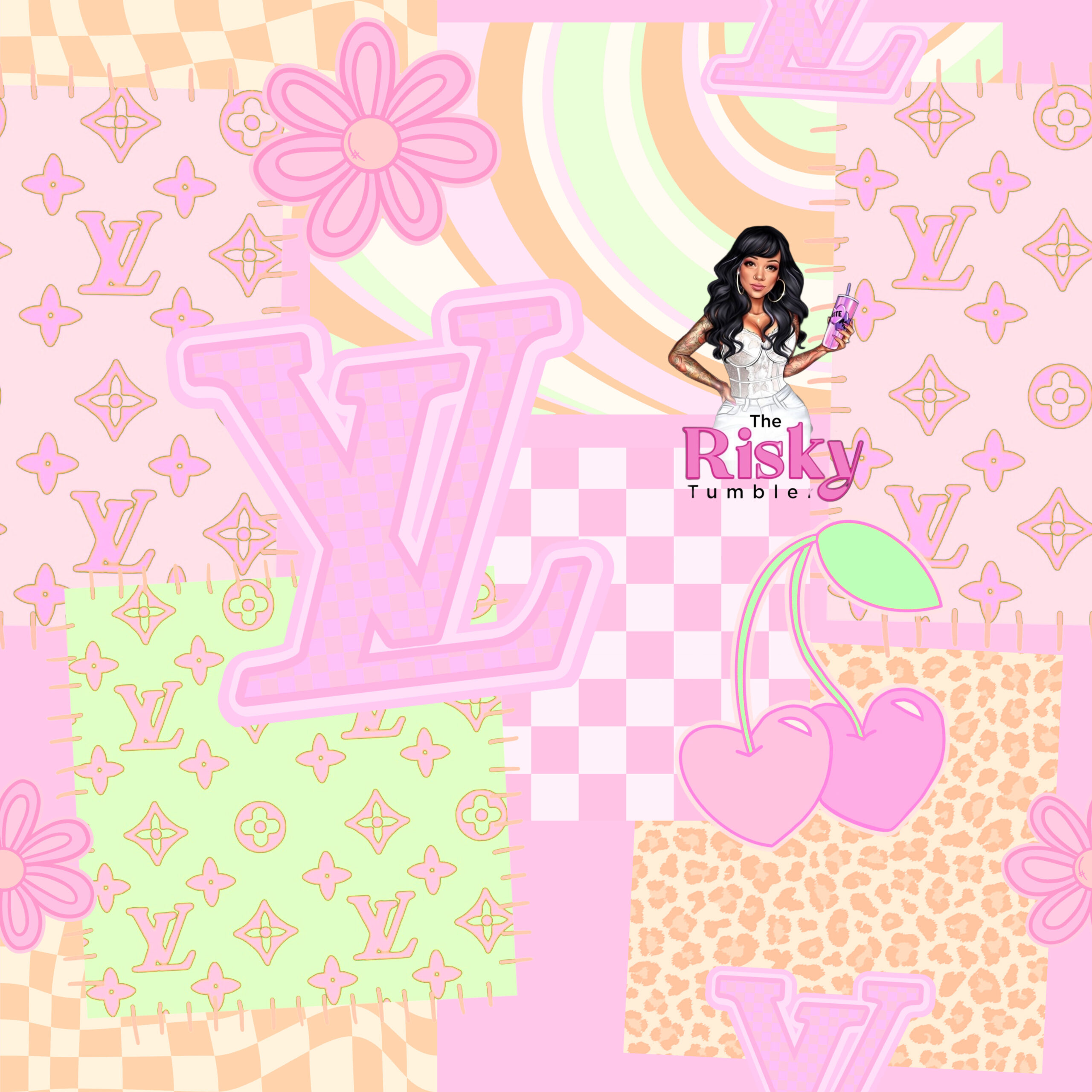 Favorite Boujee (has matching decal) | The Risky Tumbler