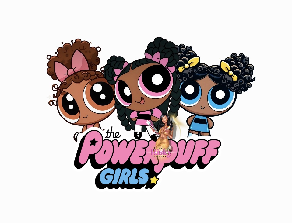 UV DTF EXCLUSIVE Brown Powerpuff Girls | The Risky Tumbler