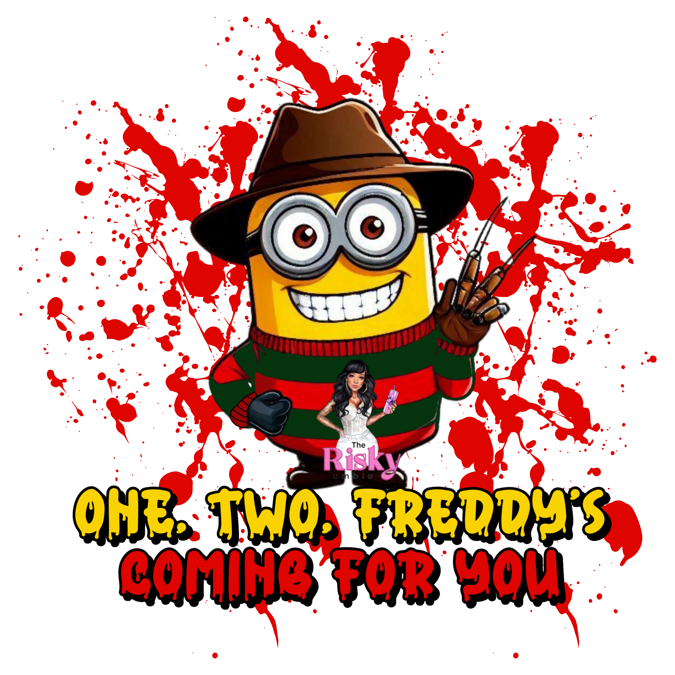 UV DTF Exclusive Minion Fred (has matching vinyl) | The Risky Tumbler