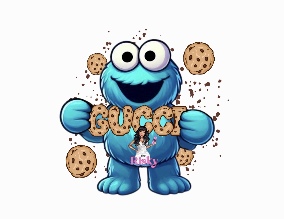 UV DTF Exclusive GG Monster (has matching vinyl) | The Risky Tumbler