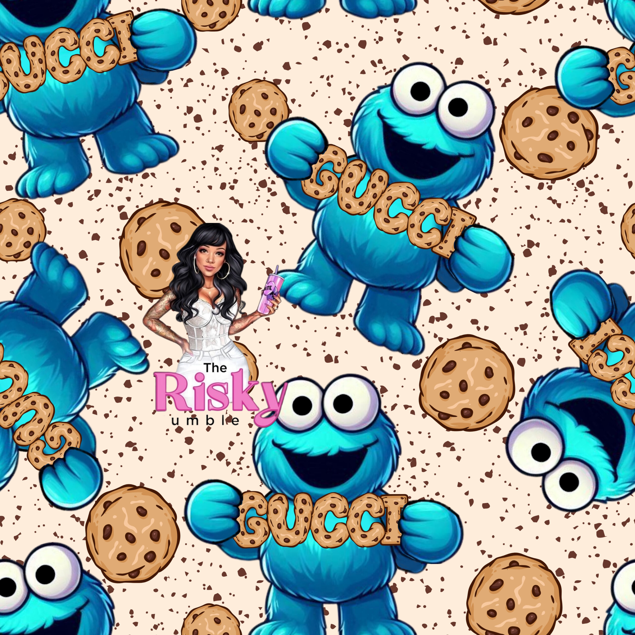 Exclusive GG Monster (has matching decal) | The Risky Tumbler