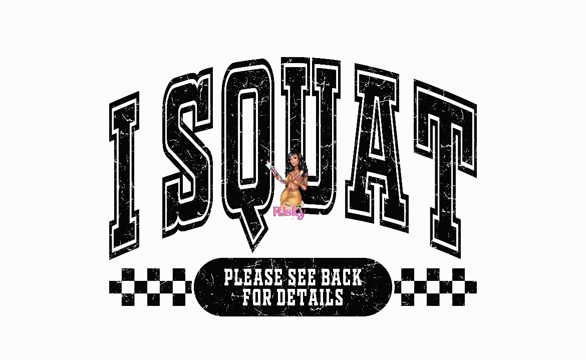 UV DTF Squat | The Risky Tumbler