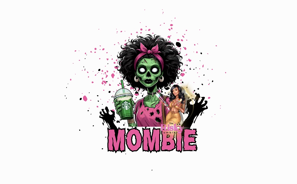 UV DTF Mombie 2″ | The Risky Tumbler