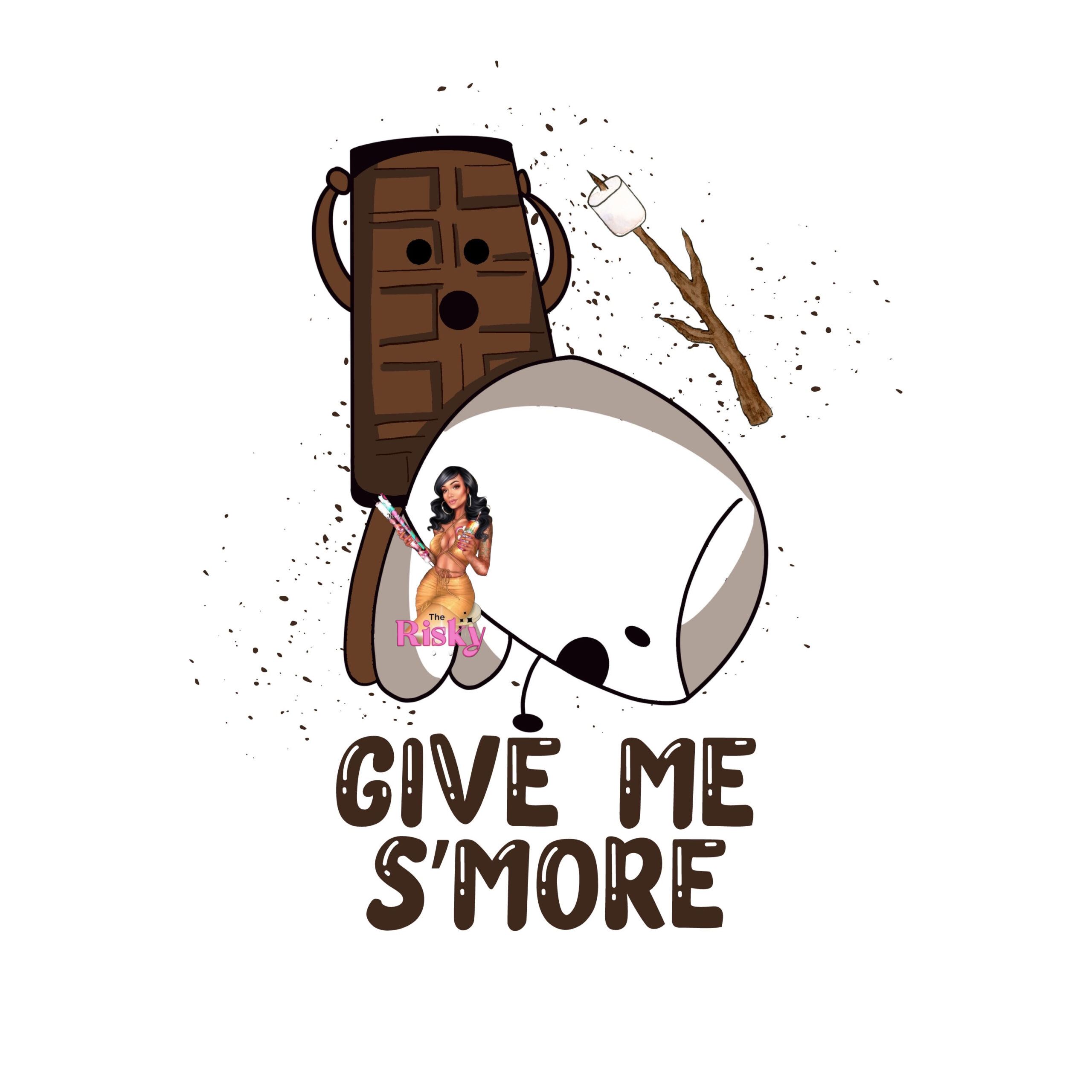 UV DTF EXCLUSIVE Give me S’more (has matching vinyl available) | The ...