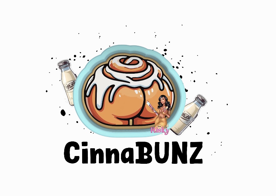 UV DTF CinnaBUNZ Wrap 9.50 x 4.5 | The Risky Tumbler