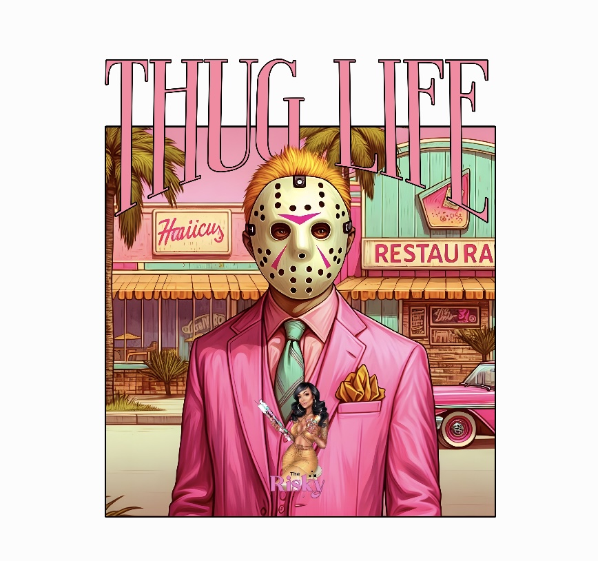 UV DTF Exclusive Jason Thug | The Risky Tumbler