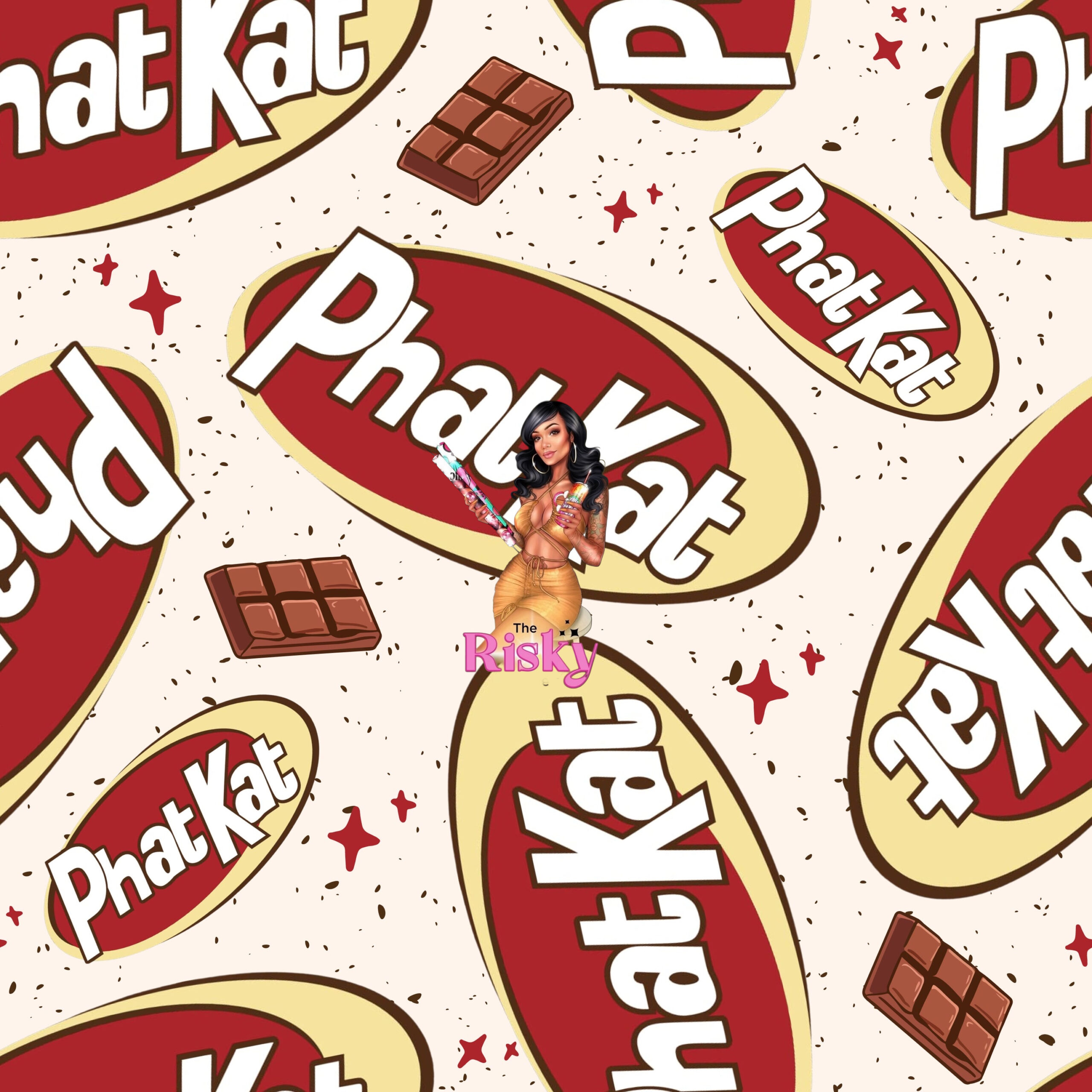 Exclusive Phat Kat (has matching decal available) | The Risky Tumbler