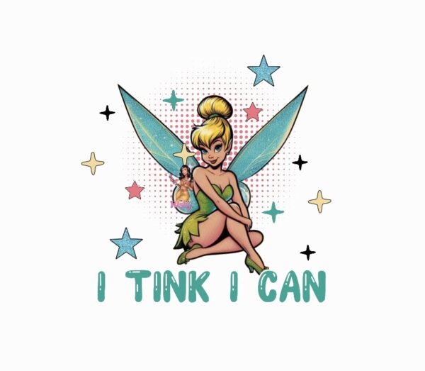 UV DTF EXCLUSIVE Tink (has matching vinyl available) | The Risky Tumbler