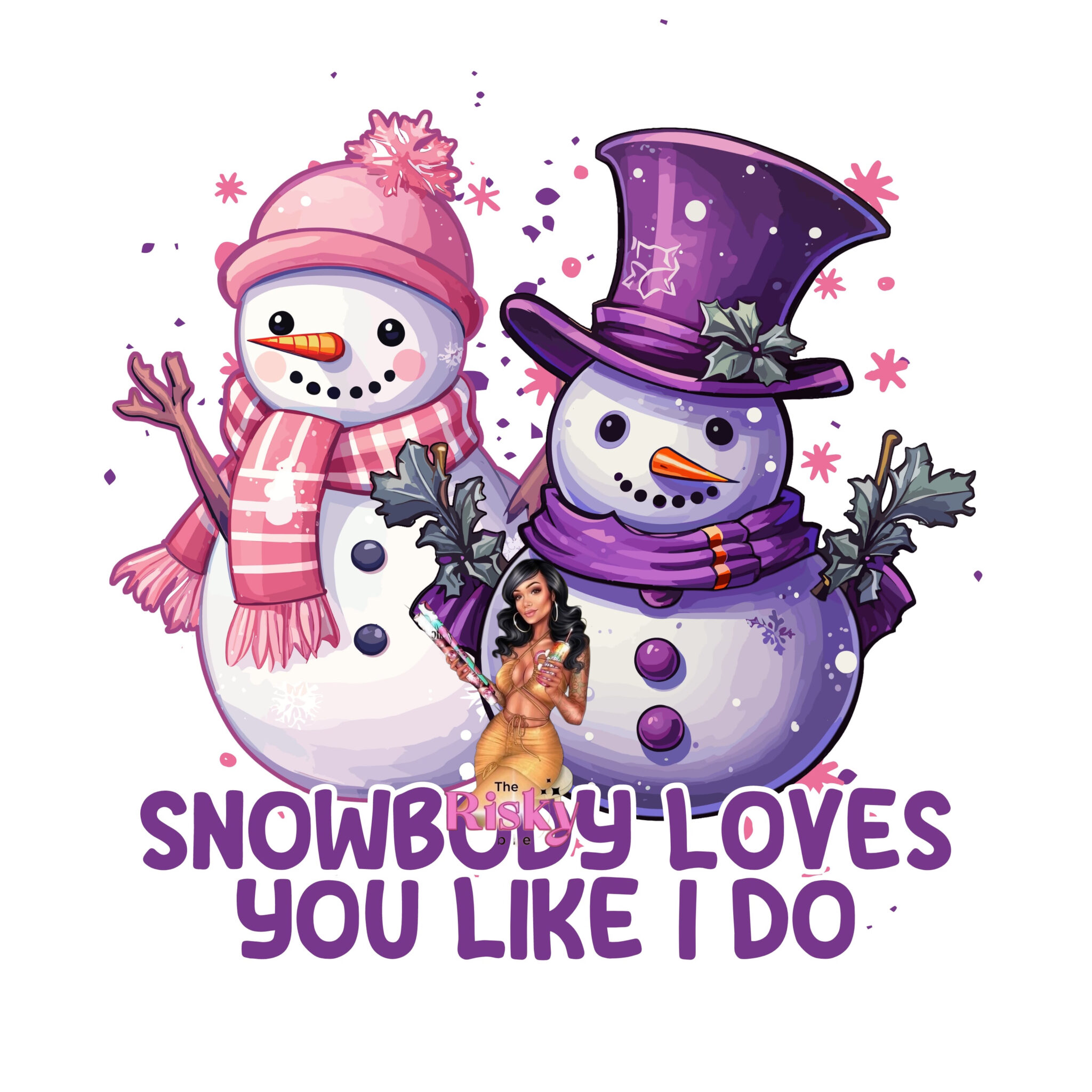 UV DTF Exclusive Snowbody Loves You (has matching vinyl available ...